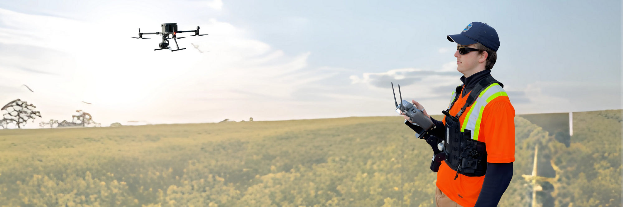 Drone Controller Harness | Ergonomic | USA & Canada – Fitek Gear